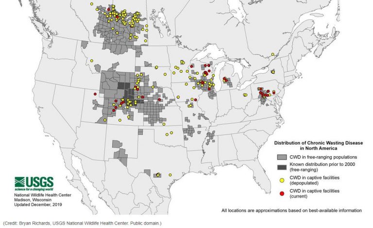 State CWD Rules: Transporting Harvested Deer
